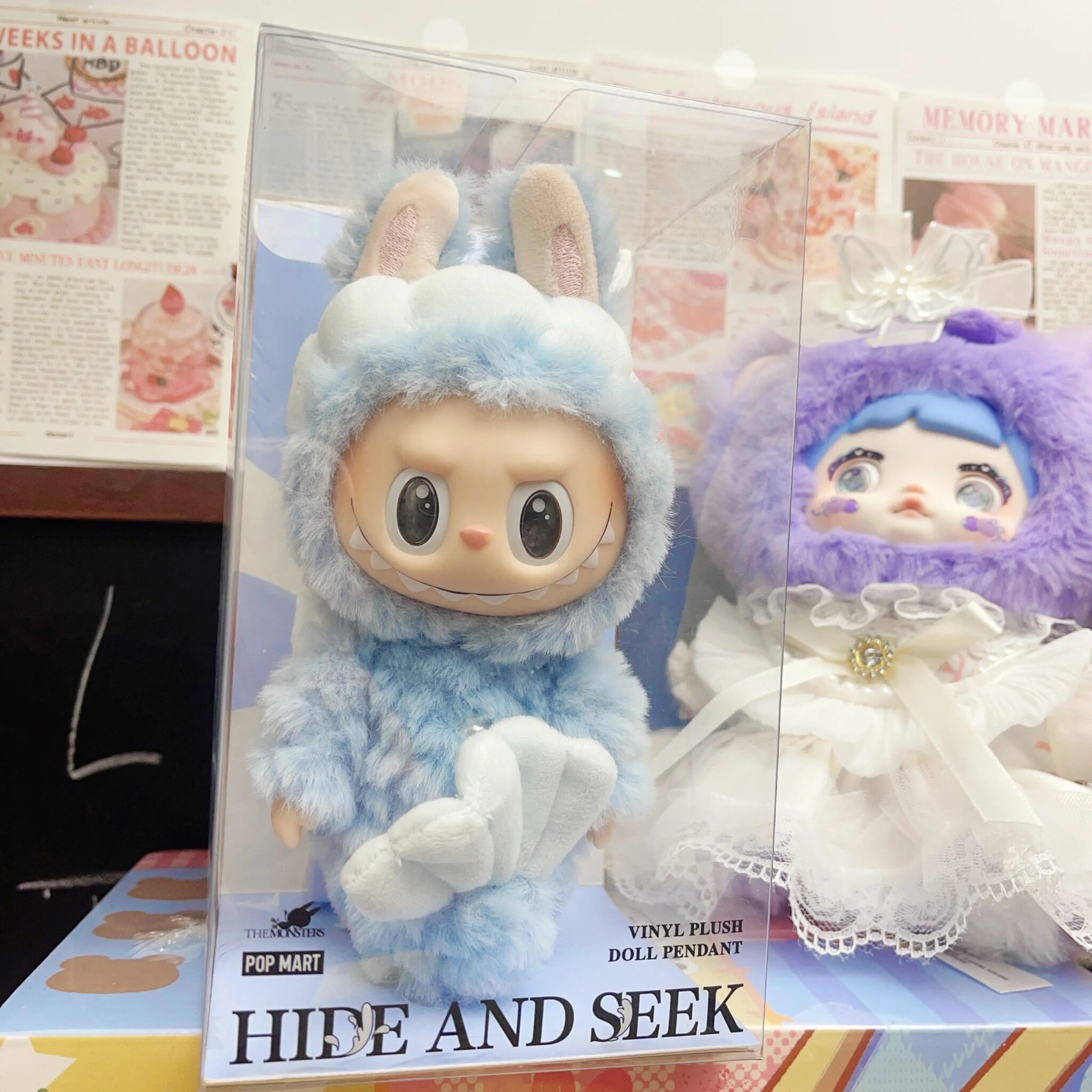 LABUBU HIDE AND SEEK Merbubu plush doll pendant – LabubuDoll